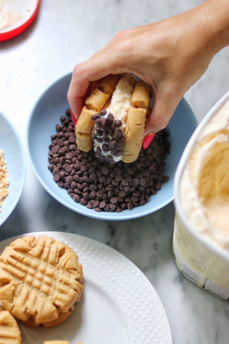 The perfect summer dessert idea: Peanut Butter Cookie Ice Cream ...
