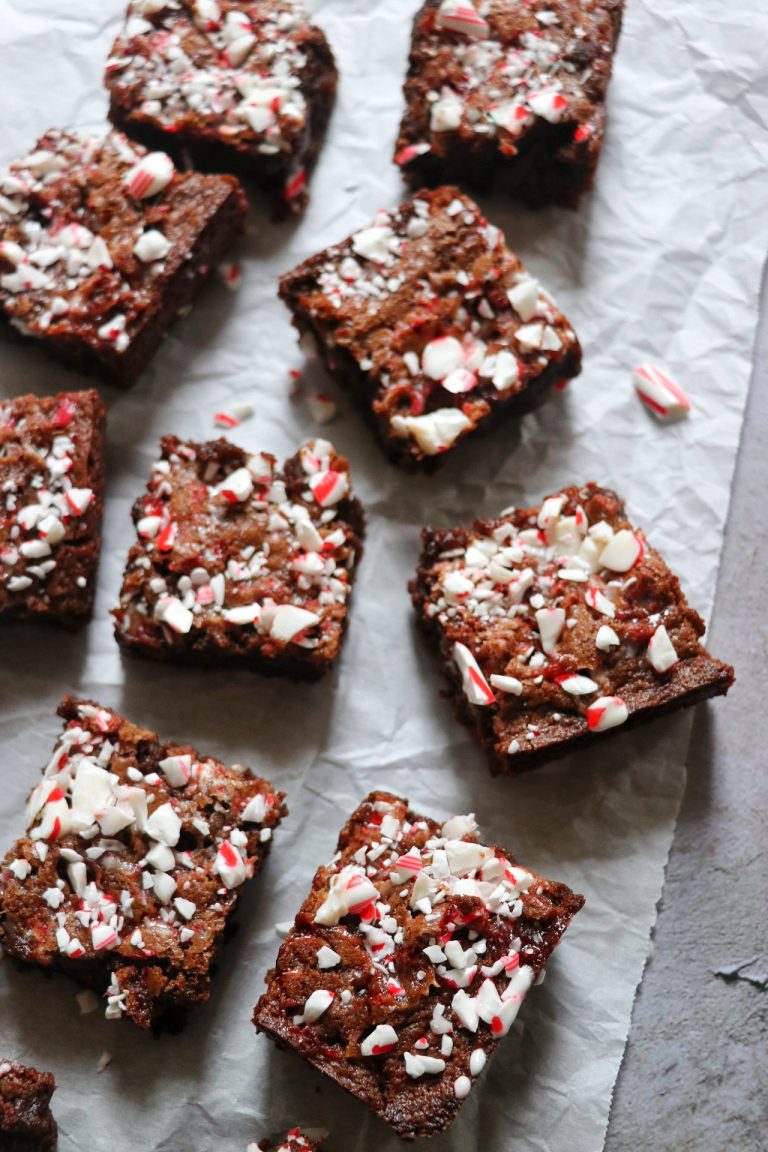 Candy Cane Brownies Recipe - Fab Everyday