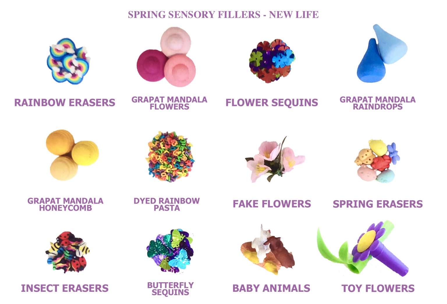 Spring sensory bins for toddlers - Fab Everyday
