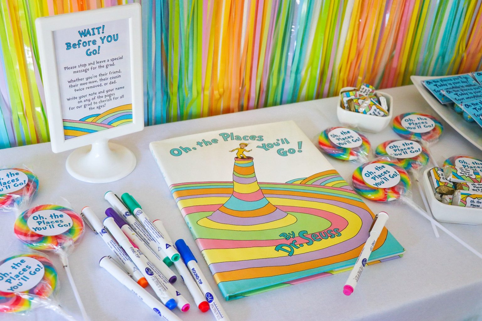 Oh, the Places You'll Go Graduation Party - Fab Everyday