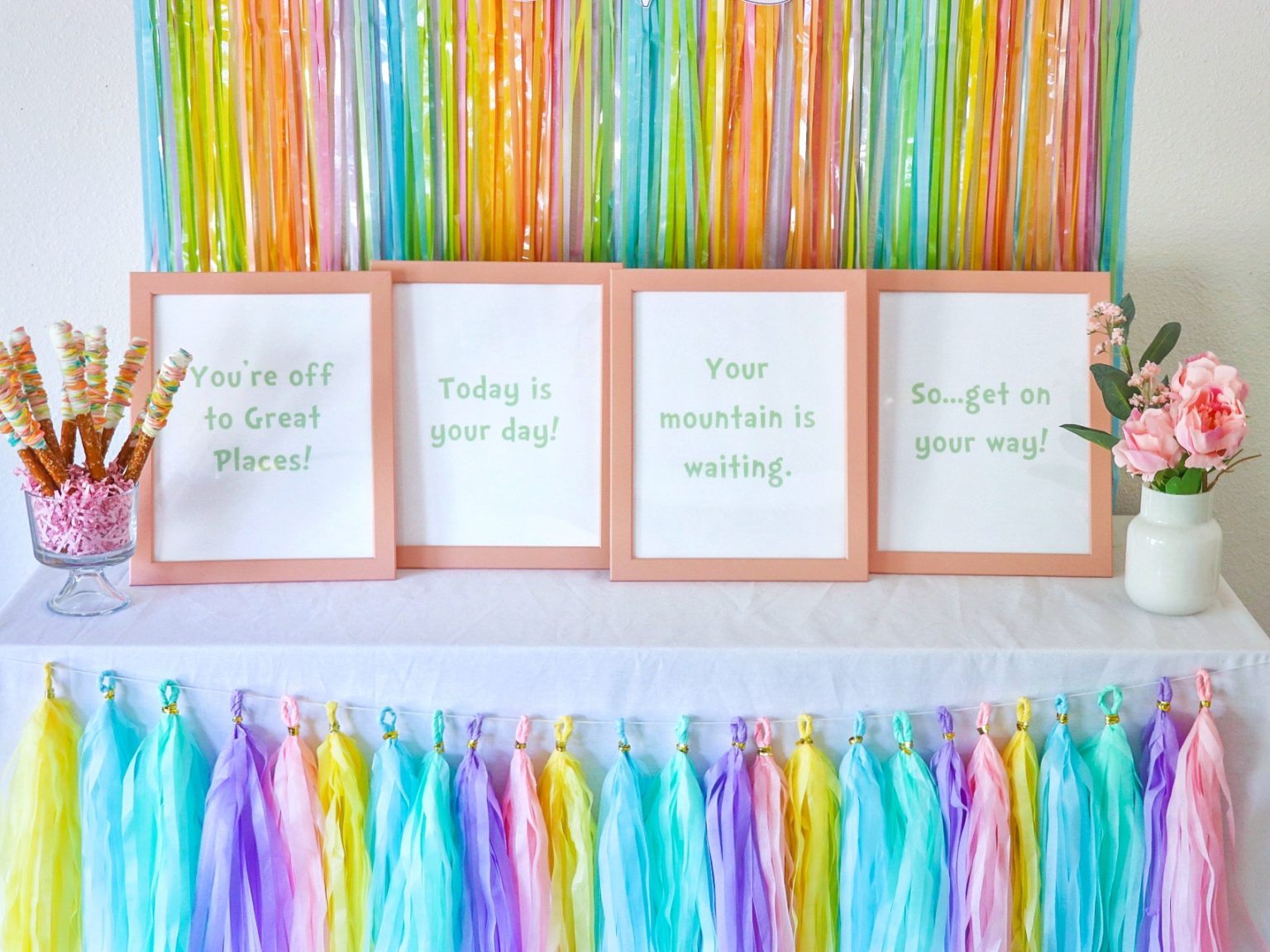 Oh, the Places You'll Go Graduation Party - Fab Everyday