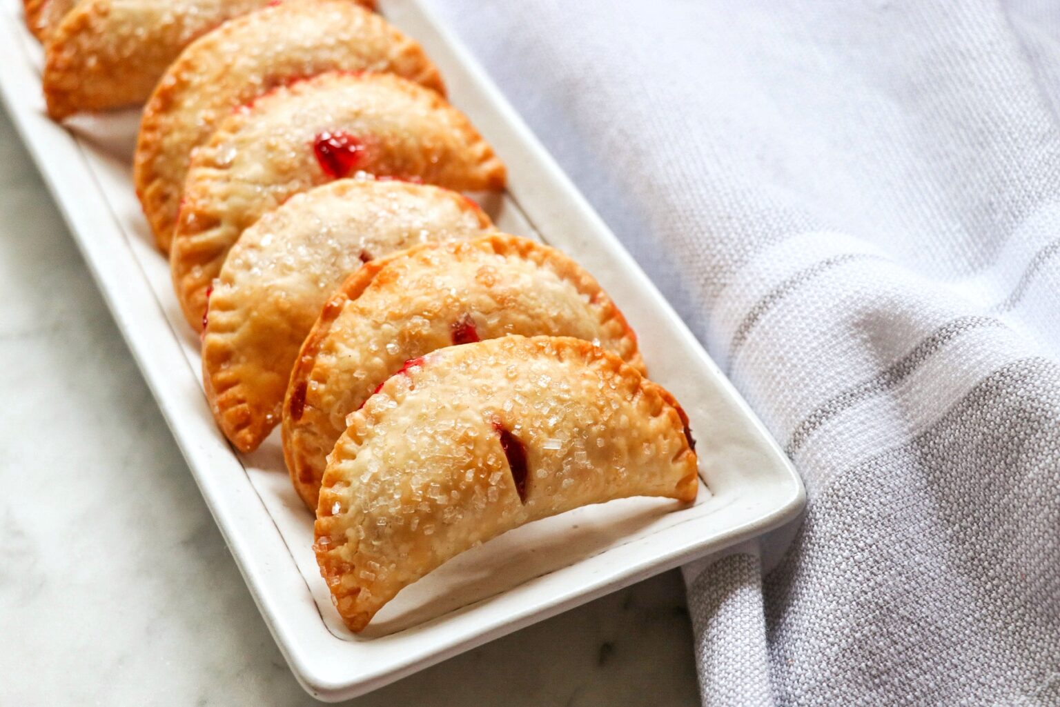 Mini Air Fryer Cherry Hand Pies - Fab Everyday