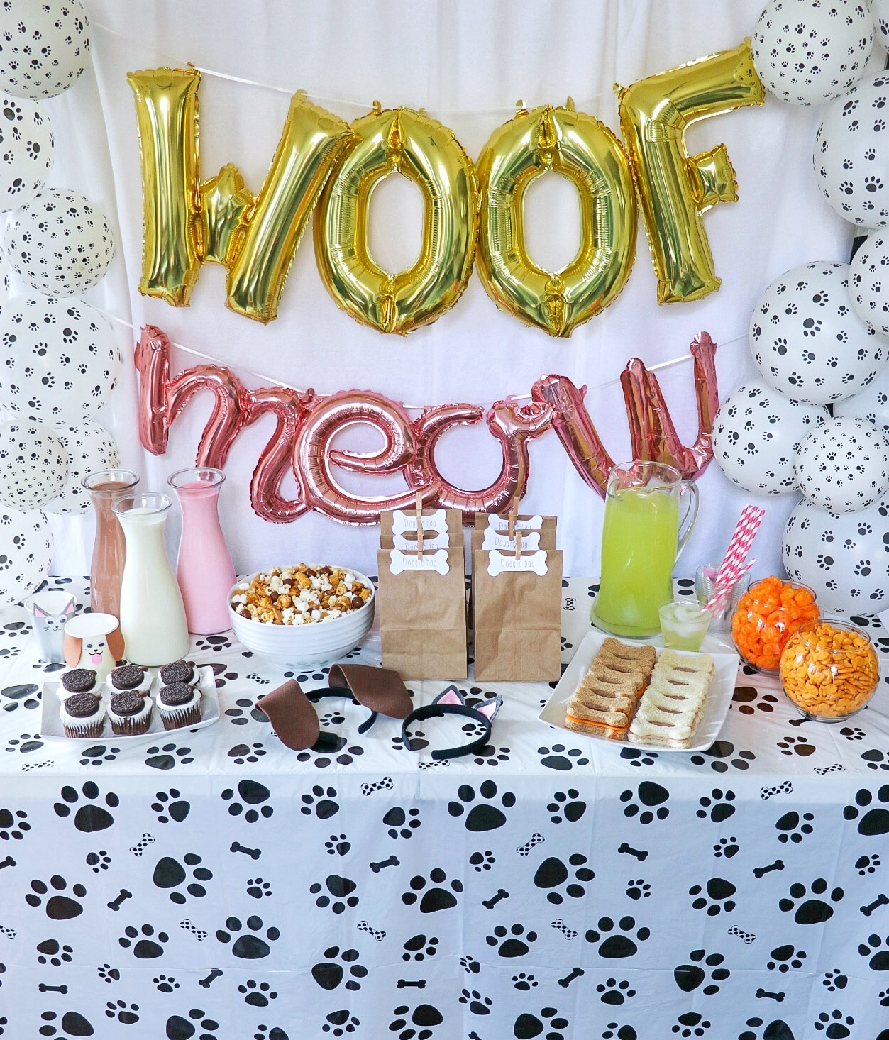 Dog and Cat Party Ideas for a Paws of Fury At-Home Watch Party! - Fab ...