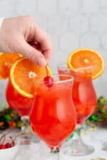 Hurricane Mocktail (non-alcoholic hurricane drink recipe) - Fab Everyday