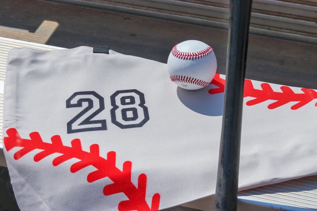 DIY Baseball Team Gifts (baseball mom tote bag, personalized baseball ...