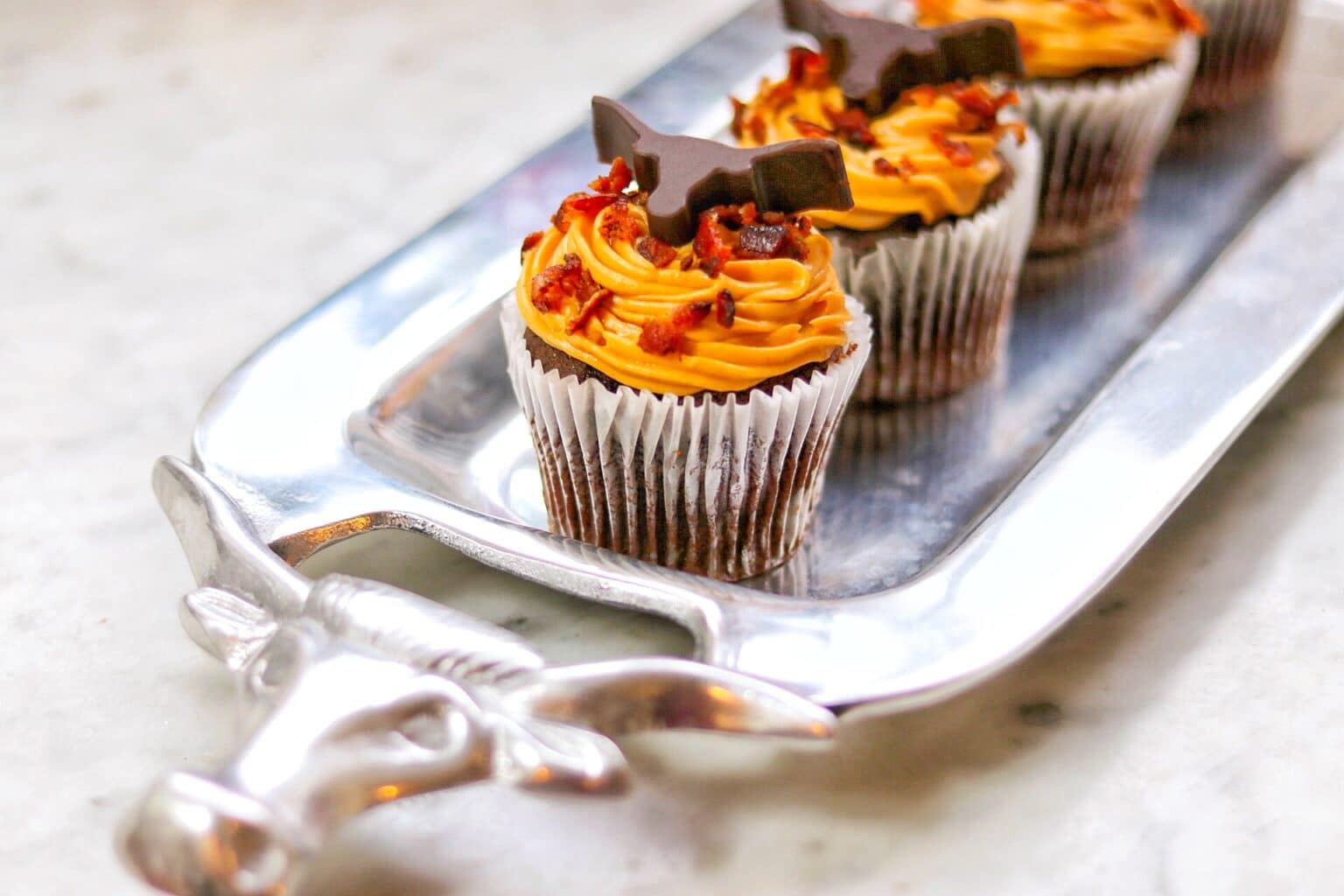 DIY Edible Cupcake Toppers and (wait for it) Bacon Cupcakes - Fab Everyday