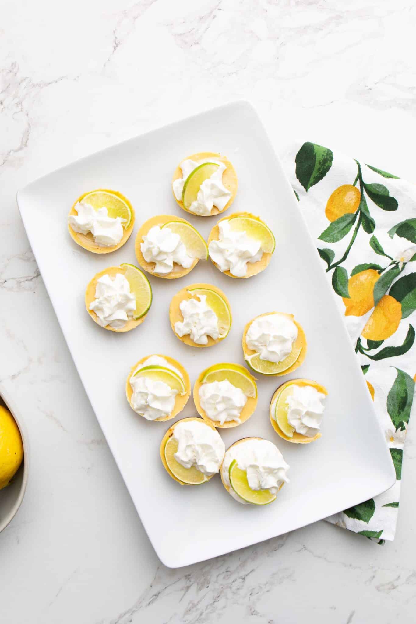 Mini Key Lime Pie Bites - Fab Everyday
