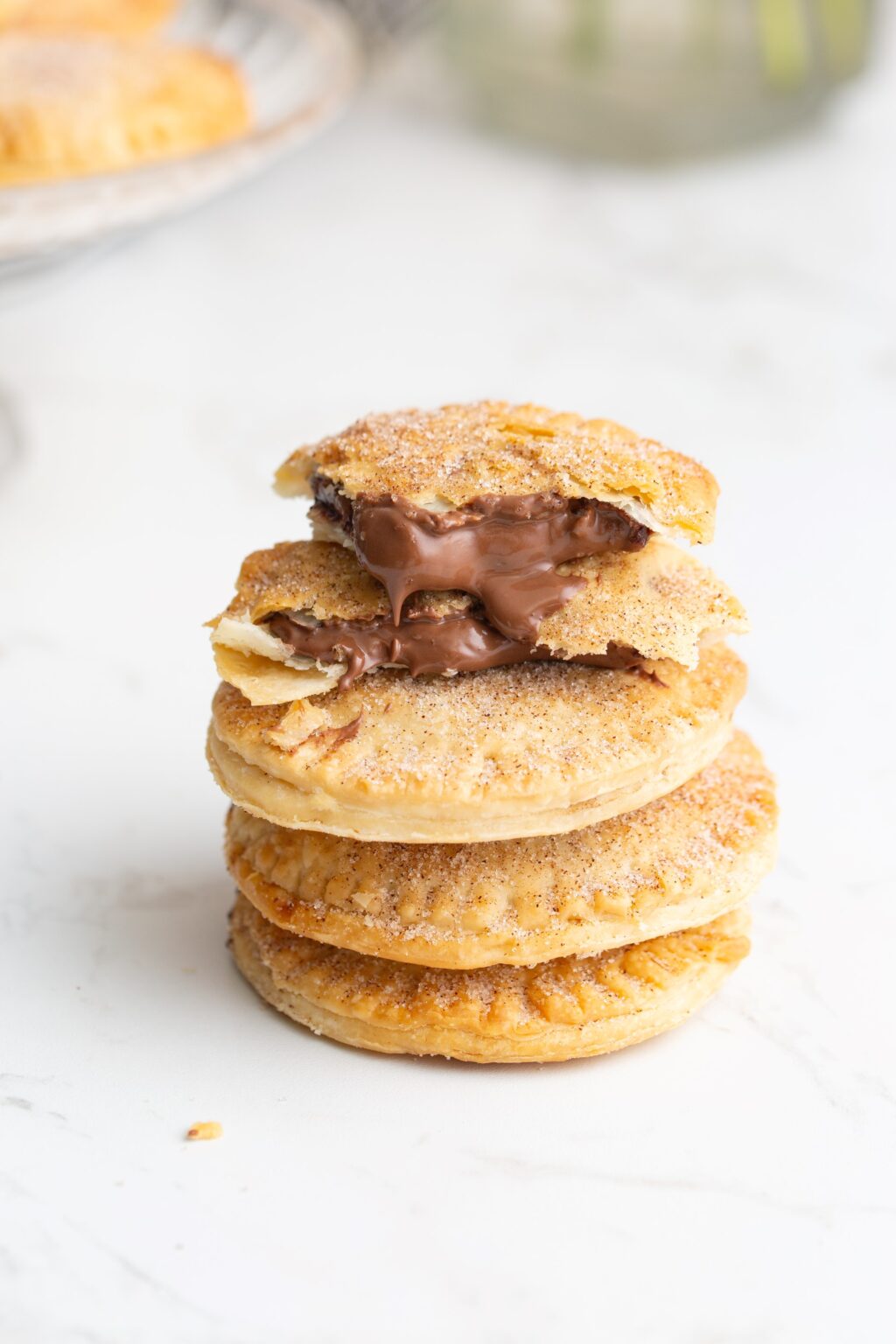 Nutella Hand Pies (air fryer chocolate hand pie recipe) - Fab Everyday