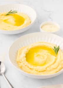 Lighter Truffled Polenta - Fab Everyday