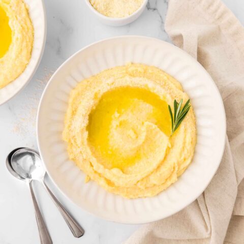 Lighter Truffled Polenta - Fab Everyday