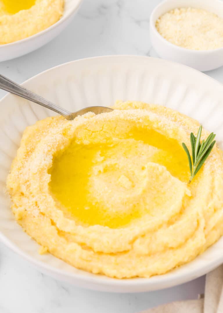 Lighter Truffled Polenta - Fab Everyday