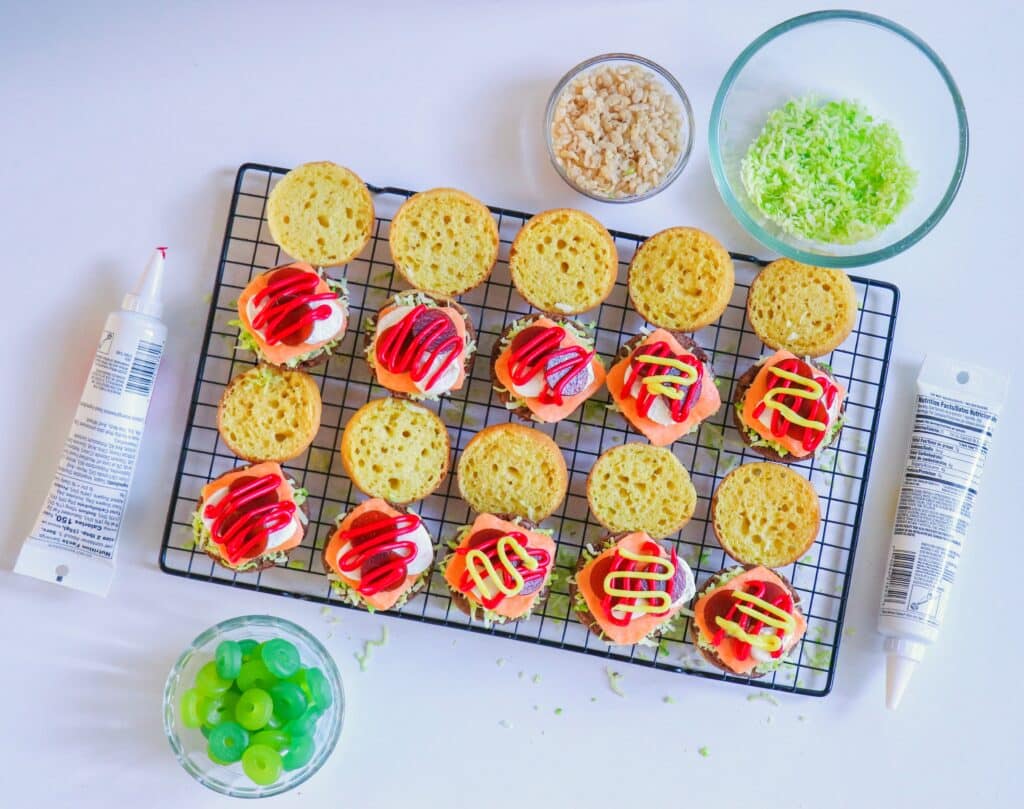 SpongeBob Krabby Patty Cupcakes - Fab Everyday