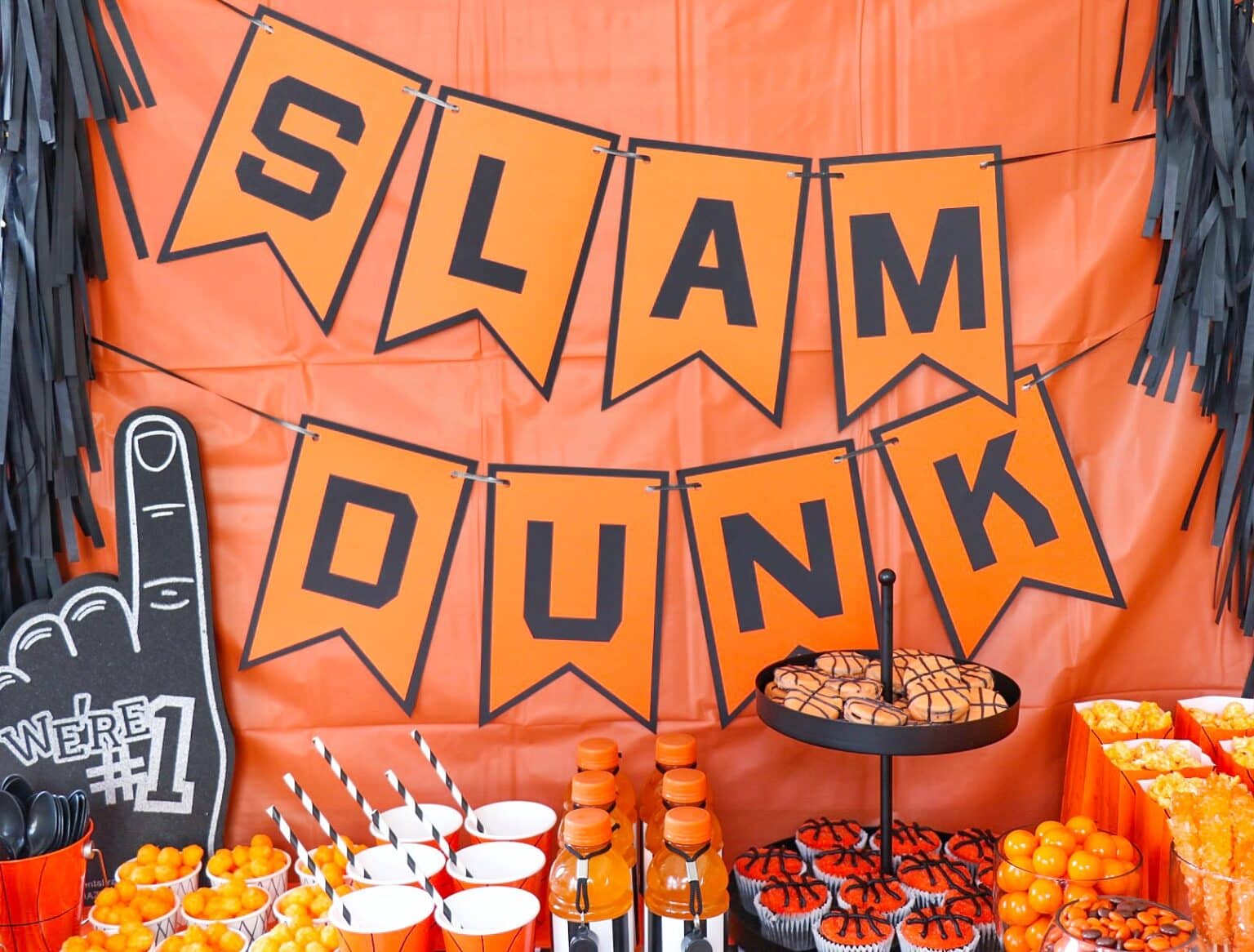 Basketball-Themed Party Ideas (great for a basketball watch party ...
