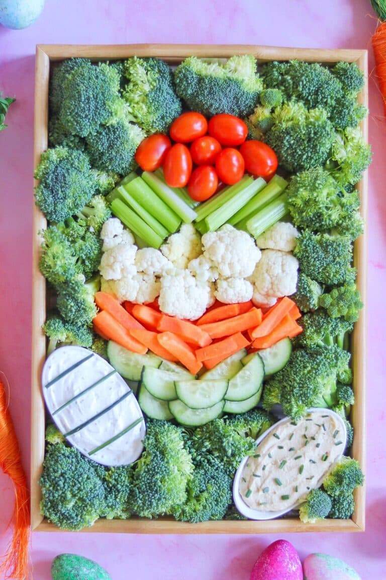 Easter Veggie Tray - Fab Everyday