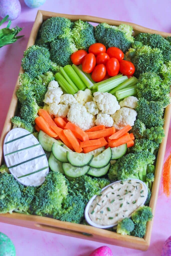 Easter Veggie Tray - Fab Everyday