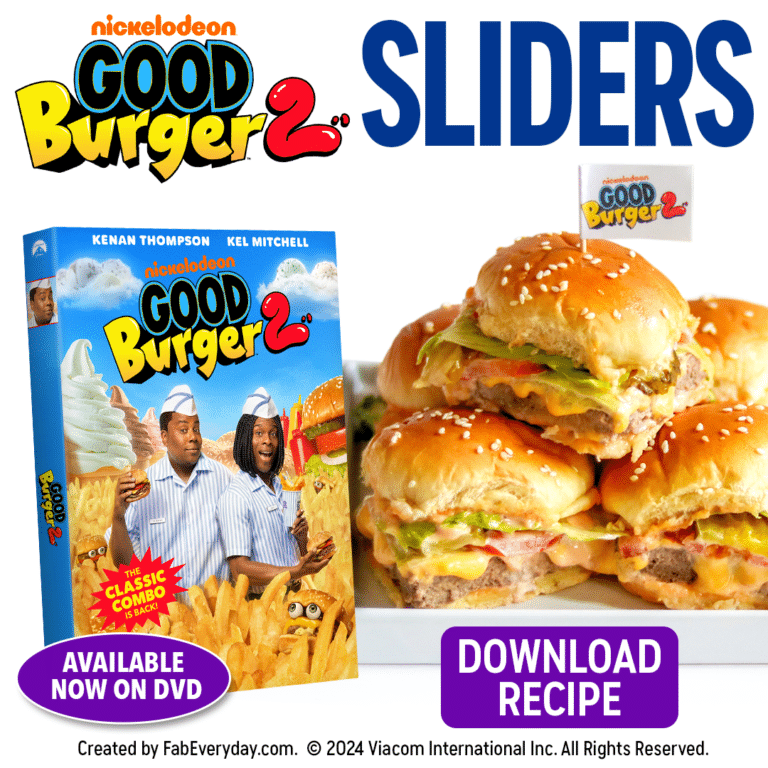 Good Burger Sliders Recipe (Inspired by Good Burger 2) - Fab Everyday