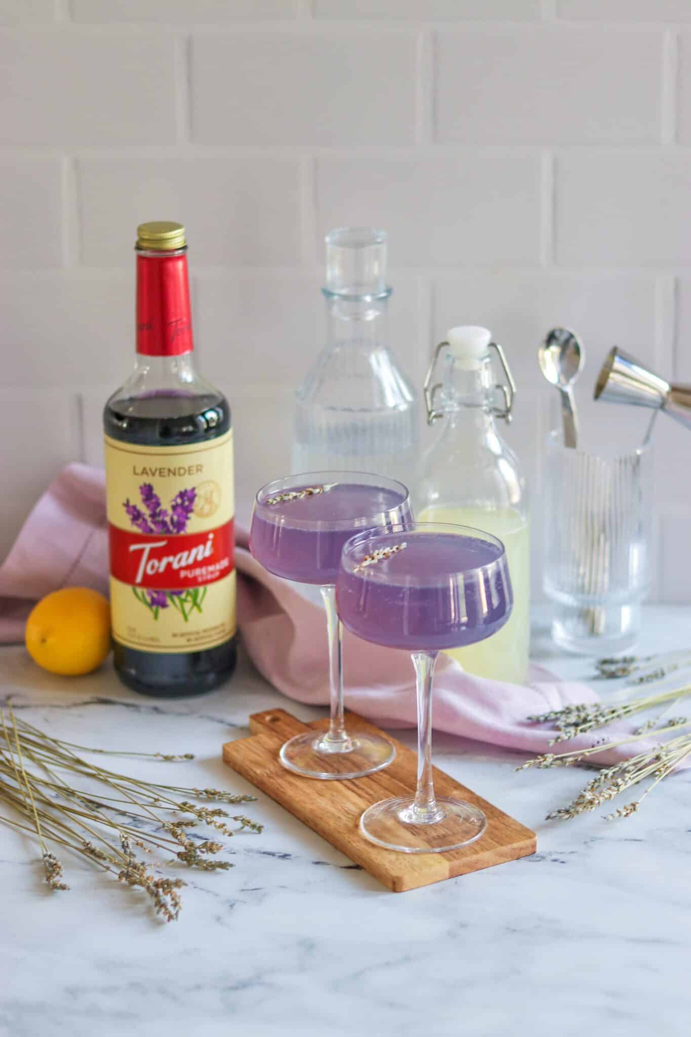 Lavender French 75 Mocktail recipe (easy lemon lavender mocktail) - Fab ...