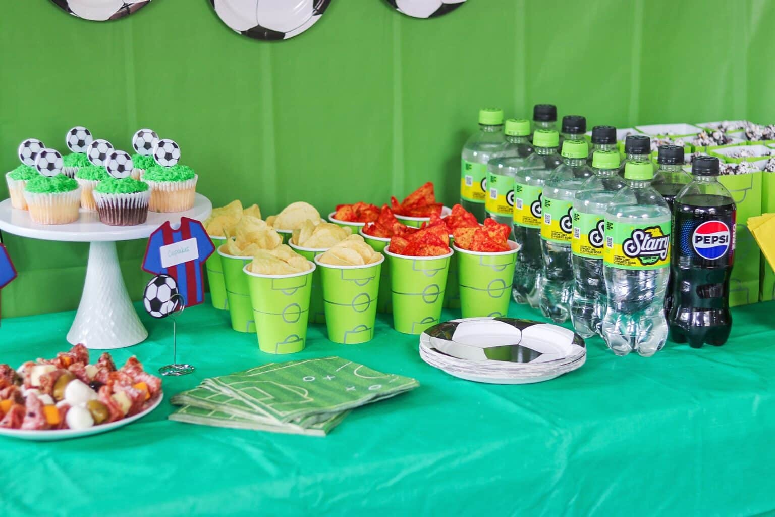 Soccer Birthday Party Ideas (also great for a soccer watch party) - Fab ...