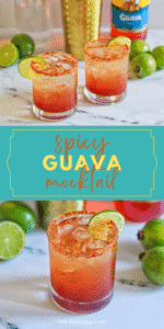Spicy Guava Mocktail Recipe - Fab Everyday