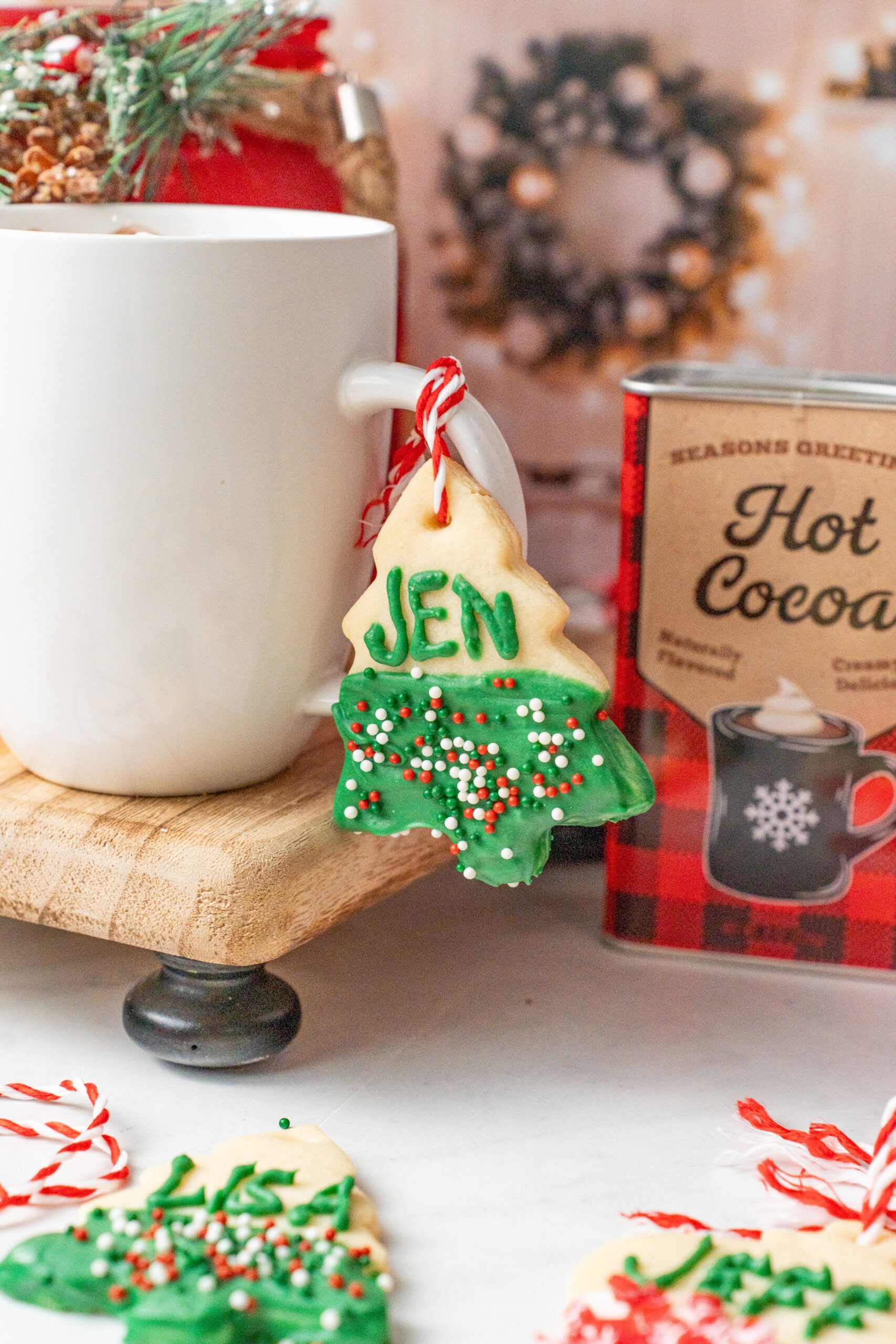 Gift Tag Cookies - Fab Everyday