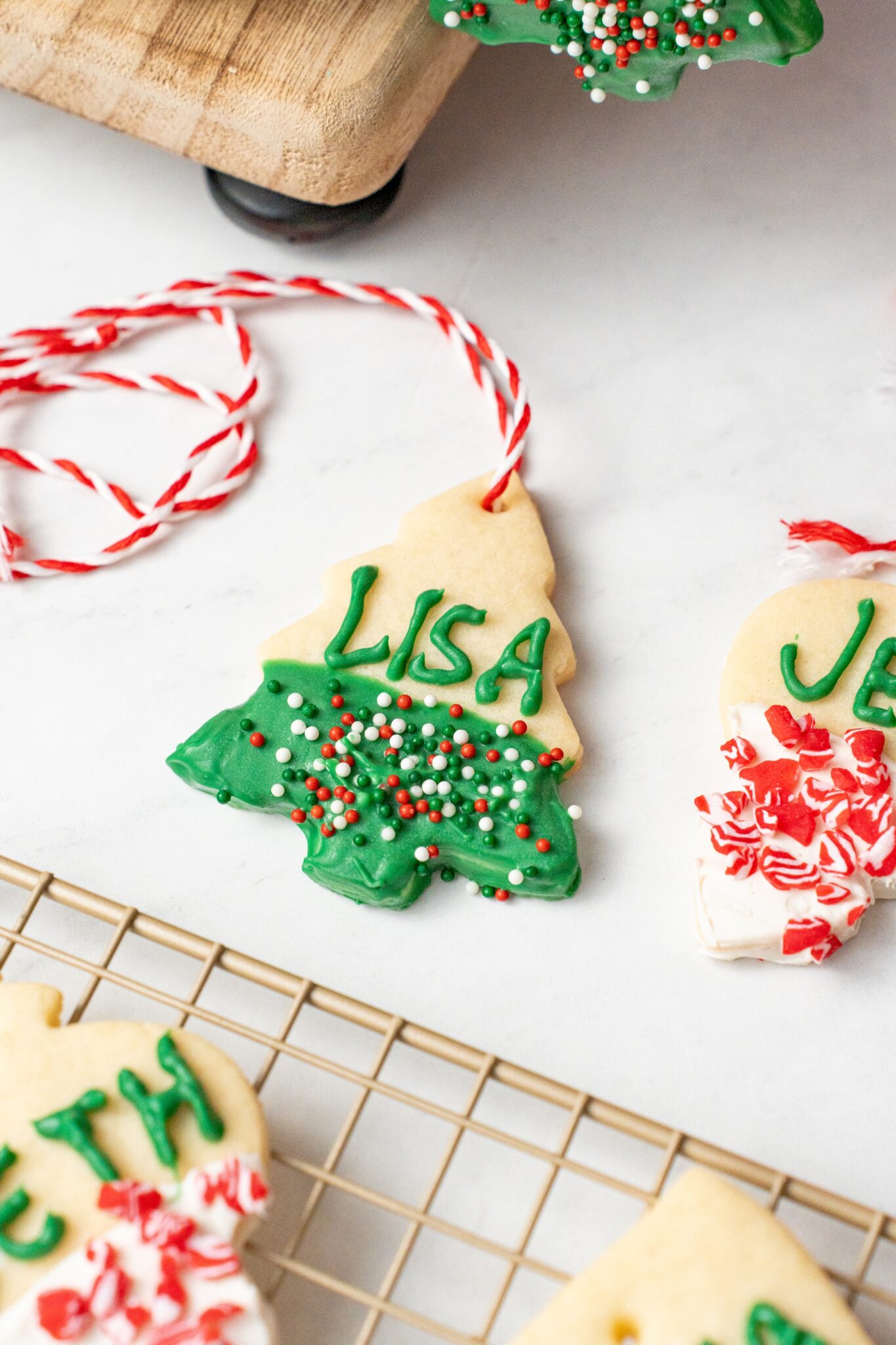 Gift Tag Cookies - Fab Everyday