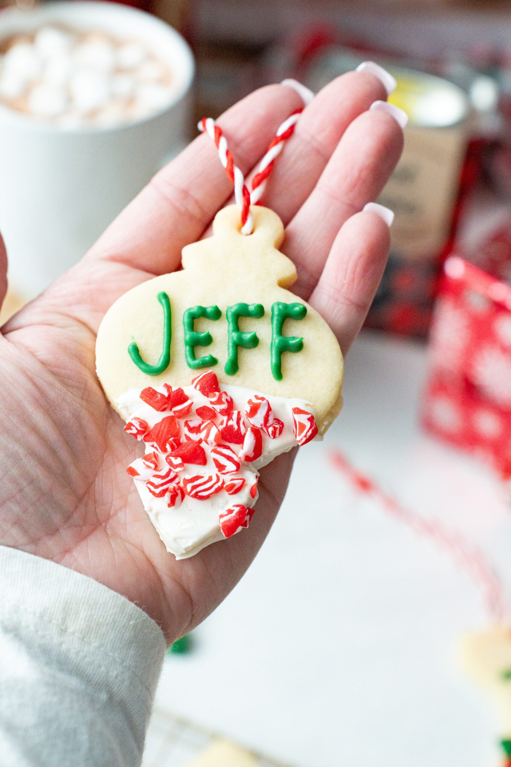 Gift Tag Cookies - Fab Everyday