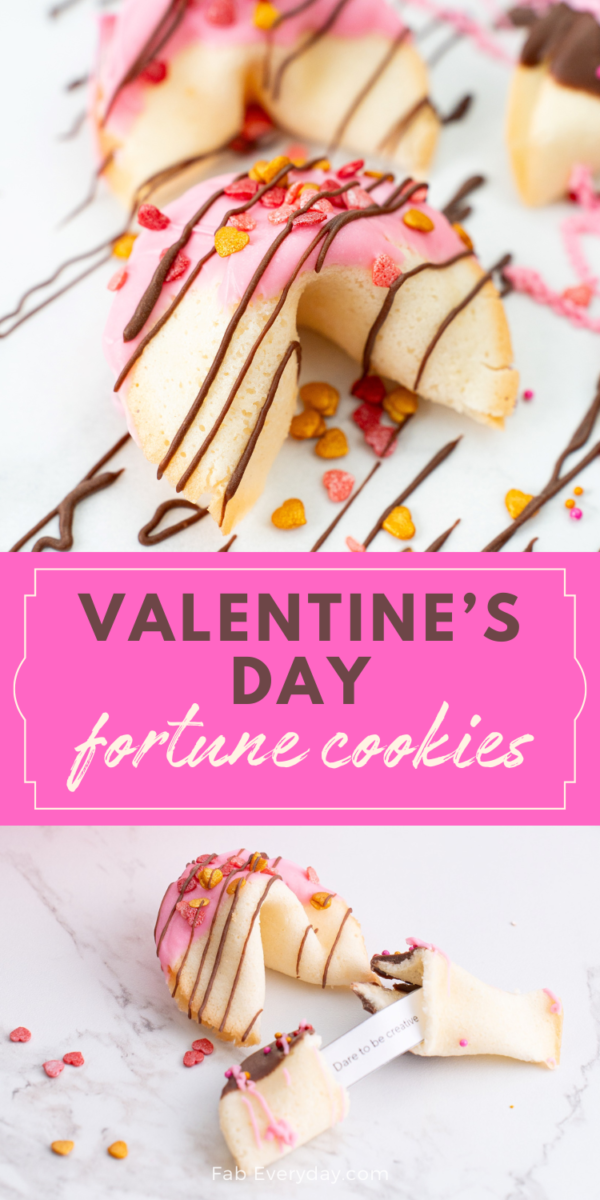Valentine's Day Fortune Cookies - Fab Everyday