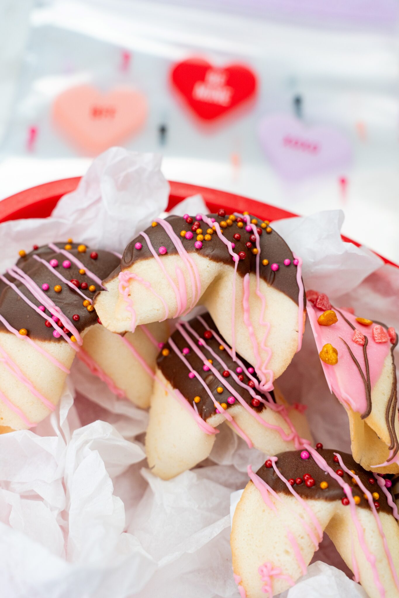 Valentine's Day Fortune Cookies - Fab Everyday