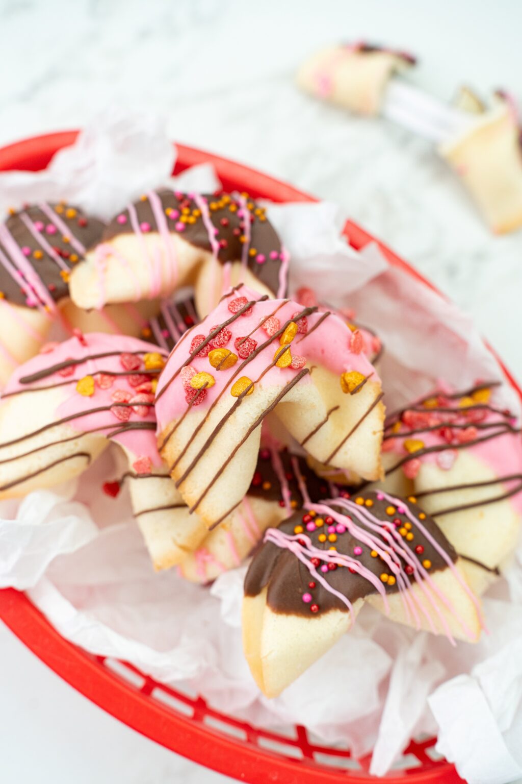 Valentine's Day Fortune Cookies - Fab Everyday