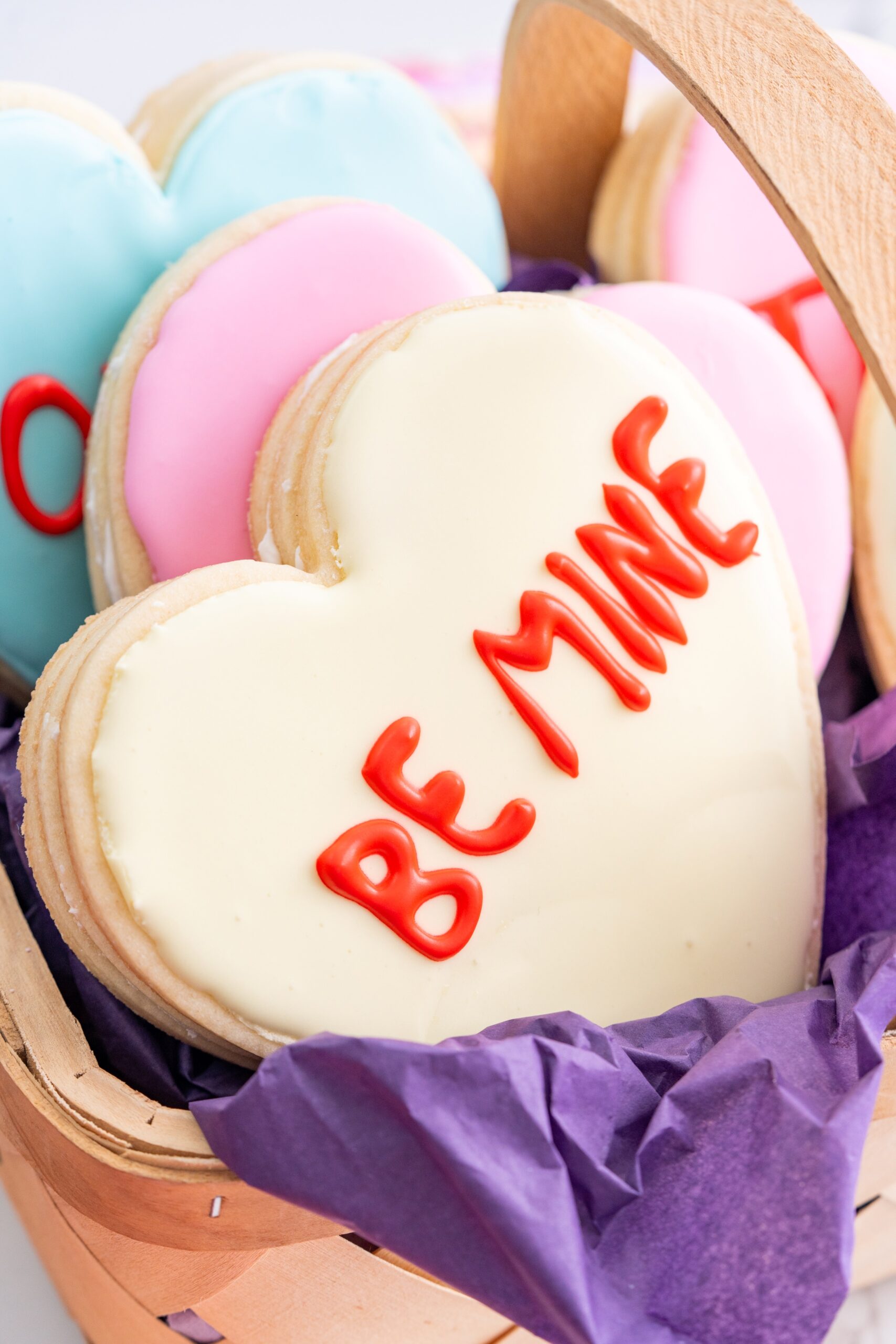 Stuffed Conversation Heart Cookies (sprinkle filled cookies for ...