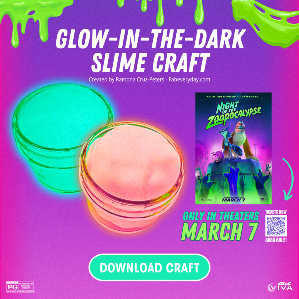 How to Make Glow-in-the-Dark Slime - Fab Everyday