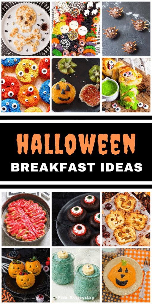 Fun Breakfast Recipes for Halloween - Fab Everyday