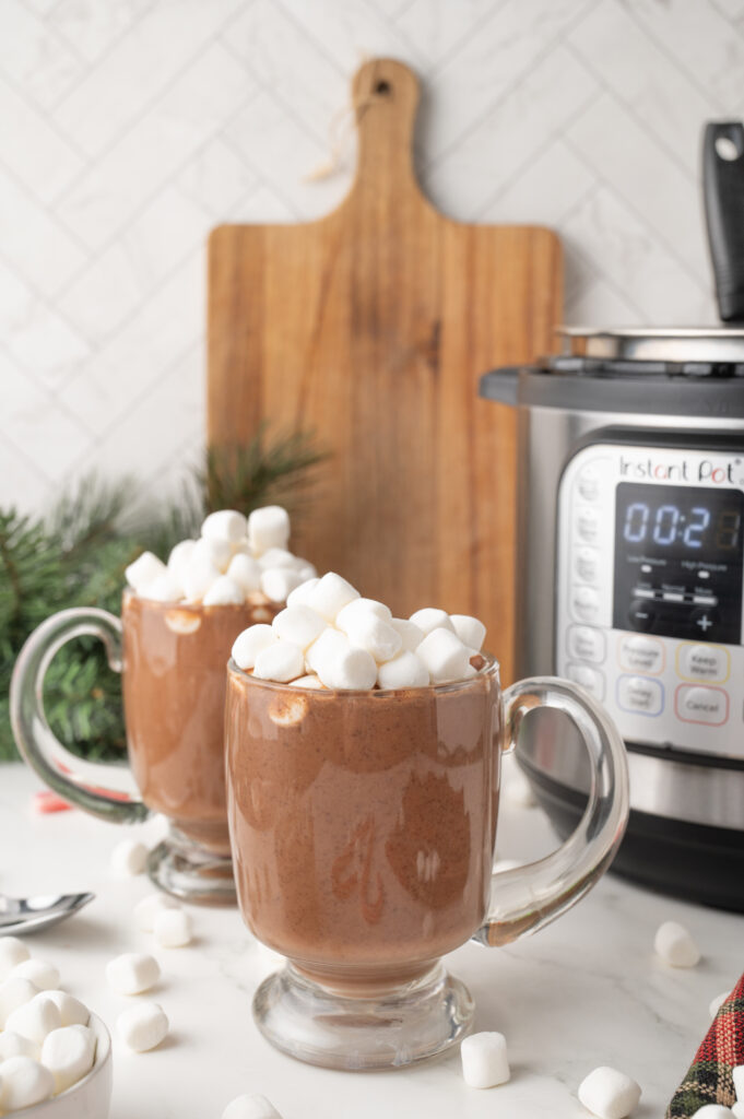 Instant Pot Hot Chocolate recipe - Fab Everyday