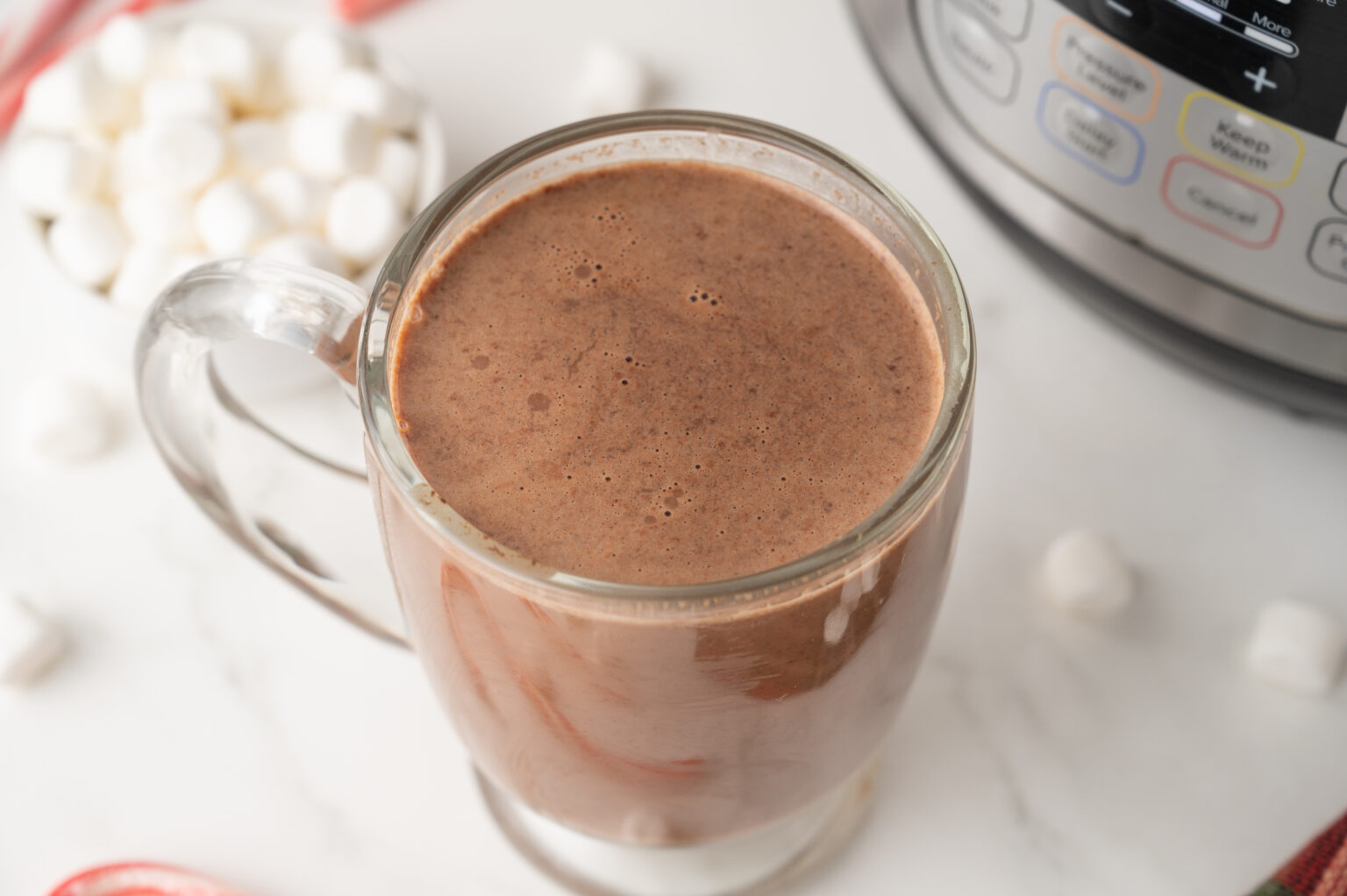 Instant Pot Hot Chocolate recipe - Fab Everyday