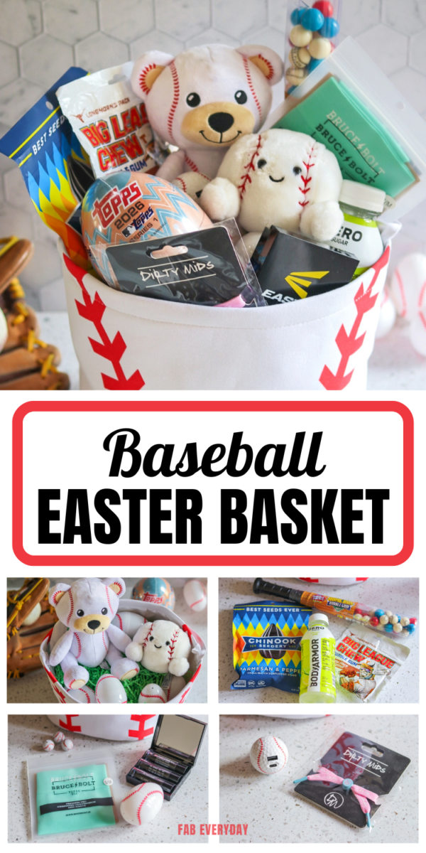 How to Make a Baseball Easter Basket (baseball-themed Easter basket for ...